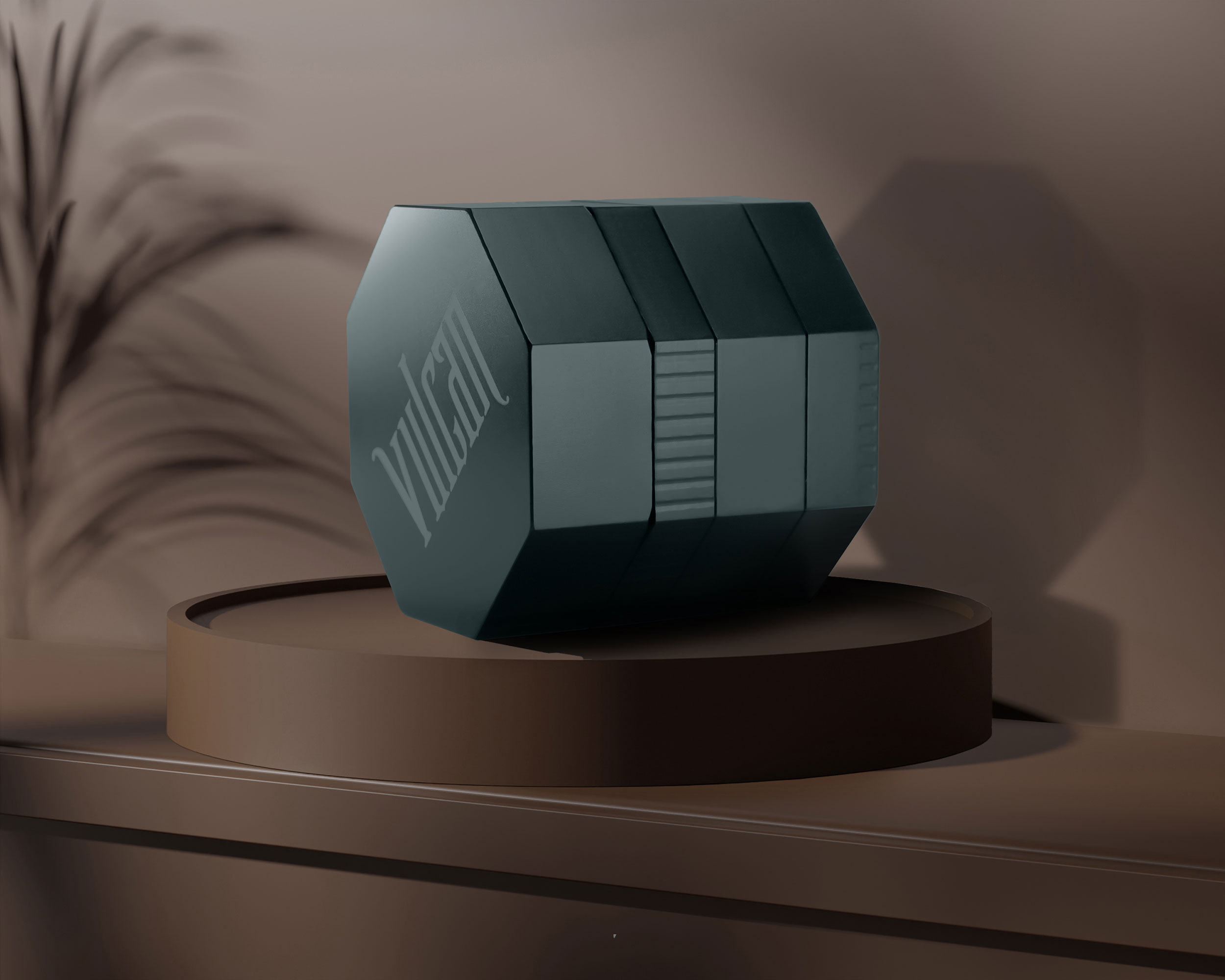 Vulcan 56mm Fully Magnetic 4pc Herb Grinder-Gun Metal - Vulcan Grinders